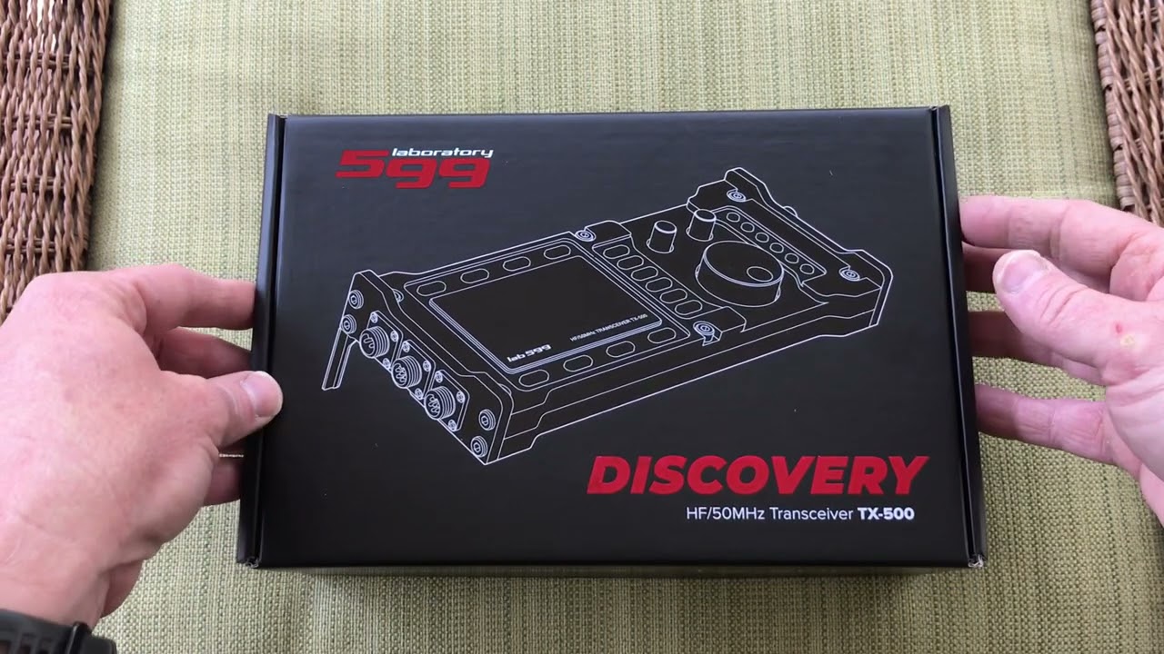 Unboxing the lab599 Discovery TX-500 QRP transceiver! - YouTube