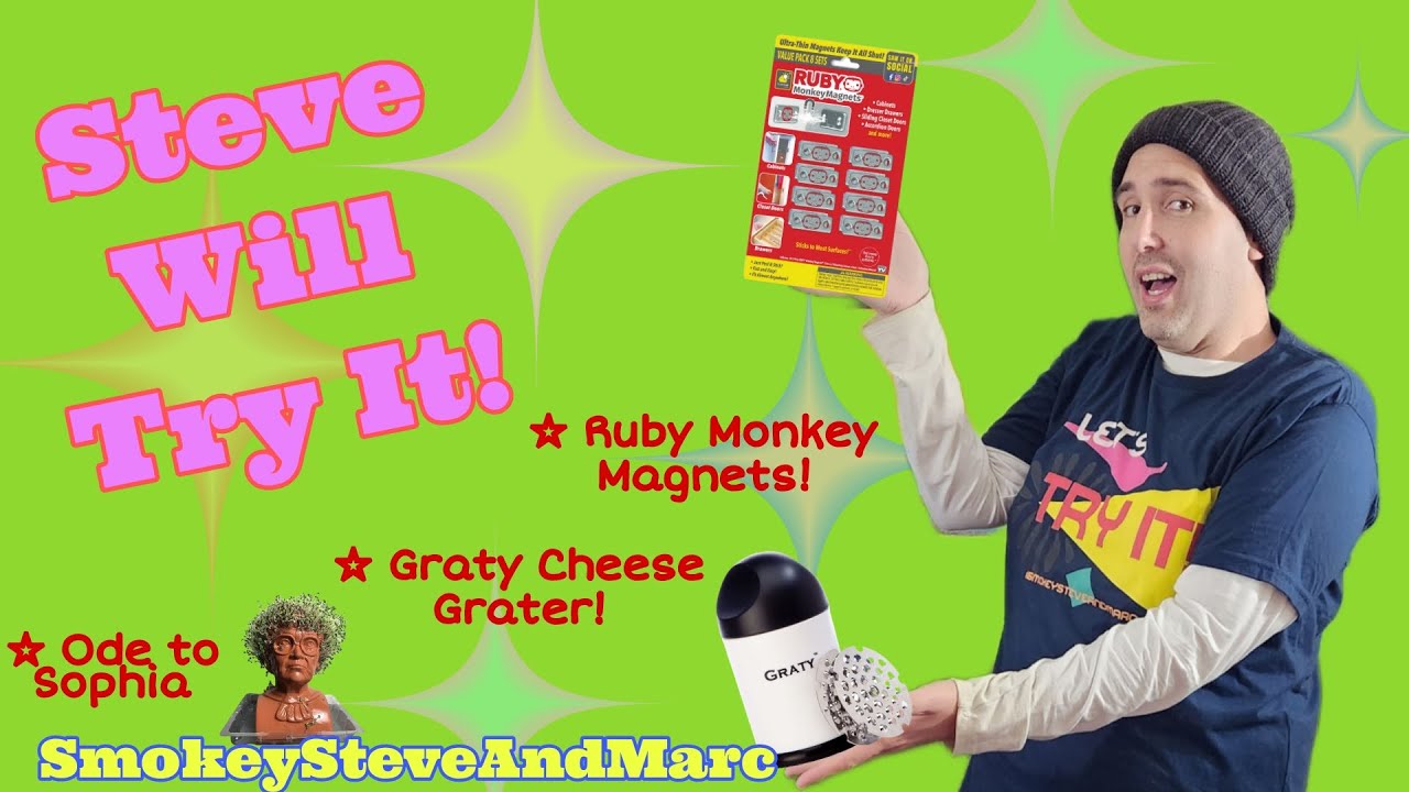 Reviewing Ruby Monkey Magnets and the Graty! Steve Will Try it! - YouTube