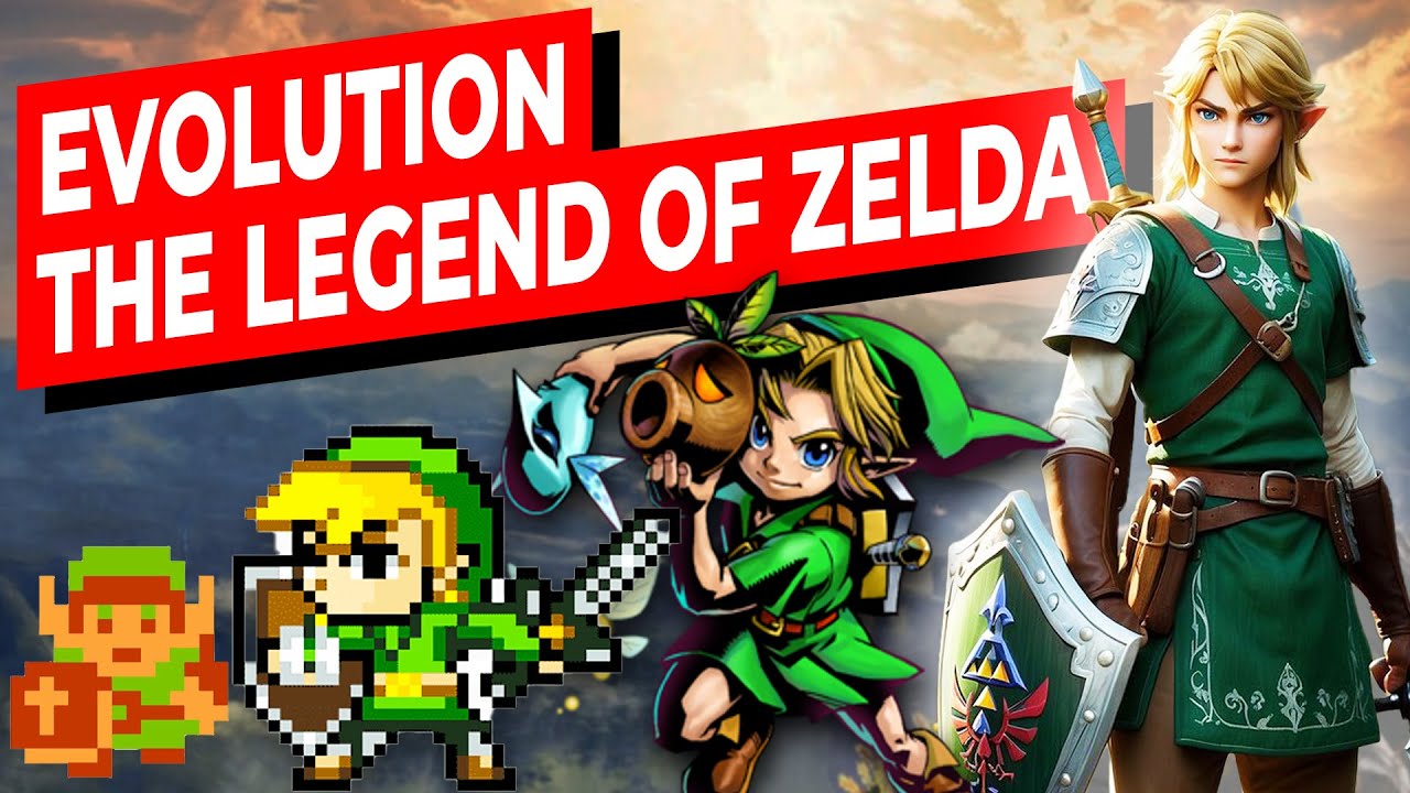 Evolution of The Legend of Zelda 1986-2024 - YouTube