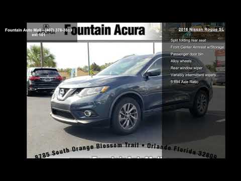 2016 Nissan Rogue SL - Fountain Auto Mall - Orlando, FL 3... - YouTube