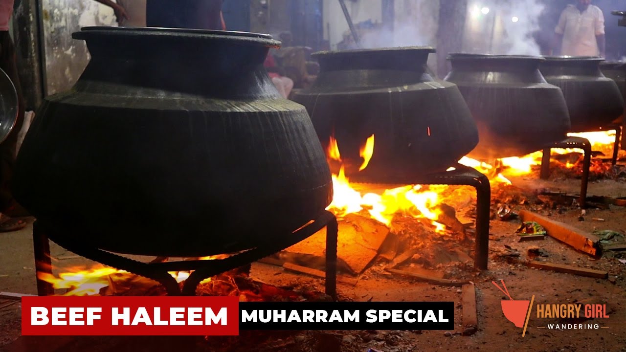 Best Beef Haleem | Muharram Special Hareem Recipe | Mass Production of ...