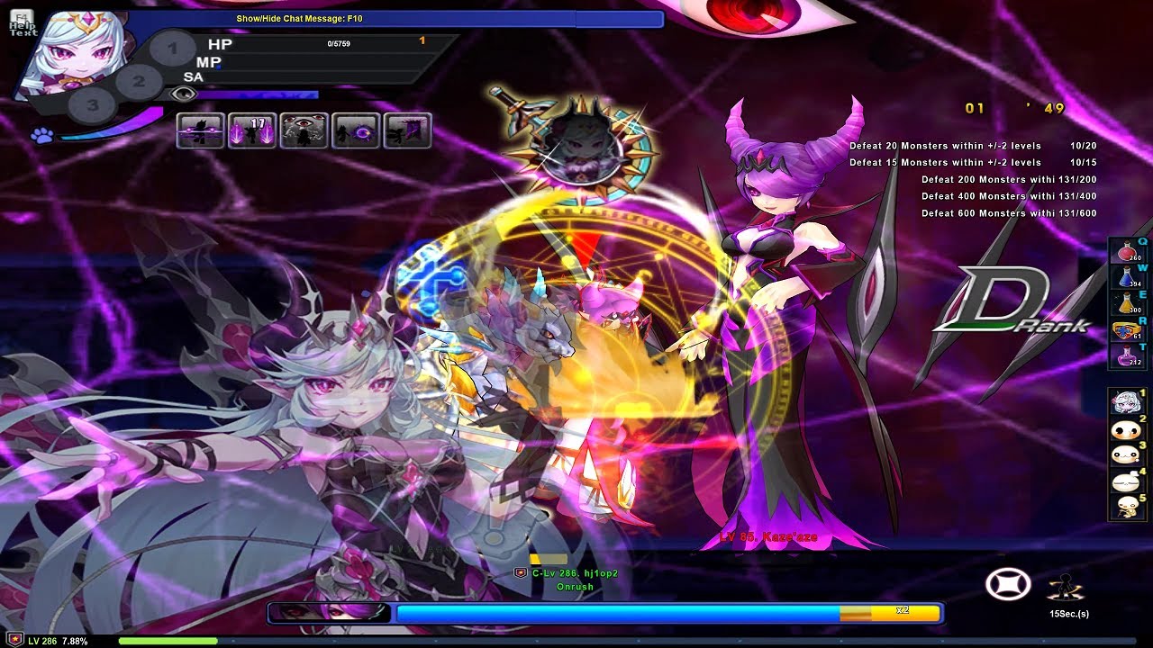 GrandChase - Decanee Illusions of Memory (Classic New Event Dungeon ...