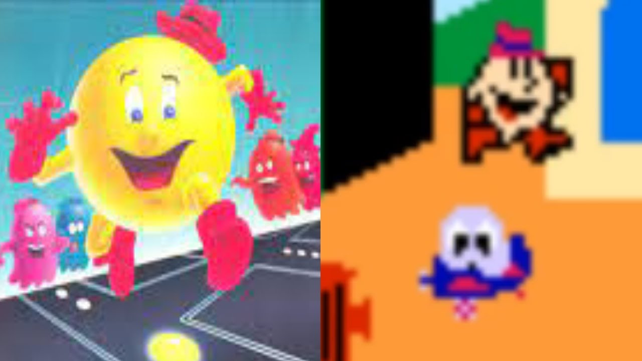 Pac Land NES USA Tengen - YouTube