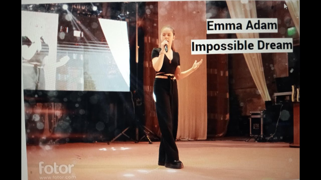 Emma Adam- Cover „The Impossible Dream” - YouTube