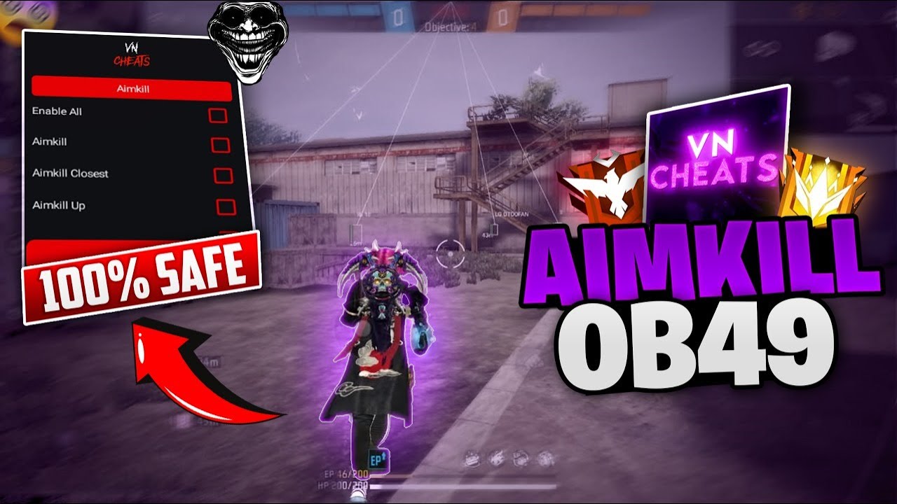 💻 PC GRATIS OB49 FREE FIRE AIMKILL 🚀| 100% SAFE & ANTIBAN 👺| VN CHEATS | 100% SAFE - YouTube