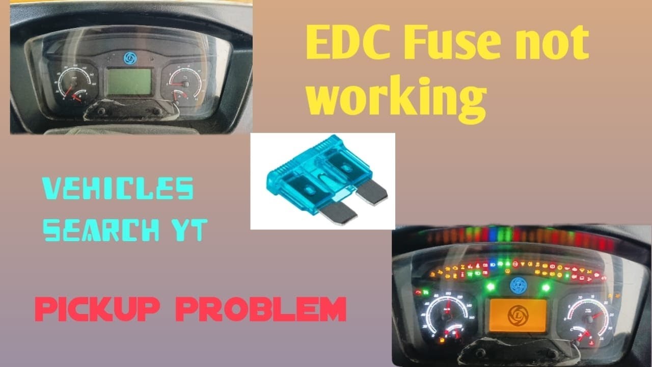 Pickup problem / EDC Fuse not working #ashokleyland - YouTube