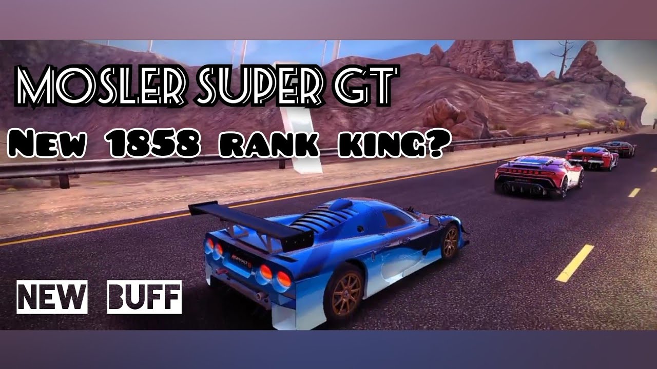 Asphalt 8 | New buff😳 Mosler Super GT multiplayer after update 60 - YouTube