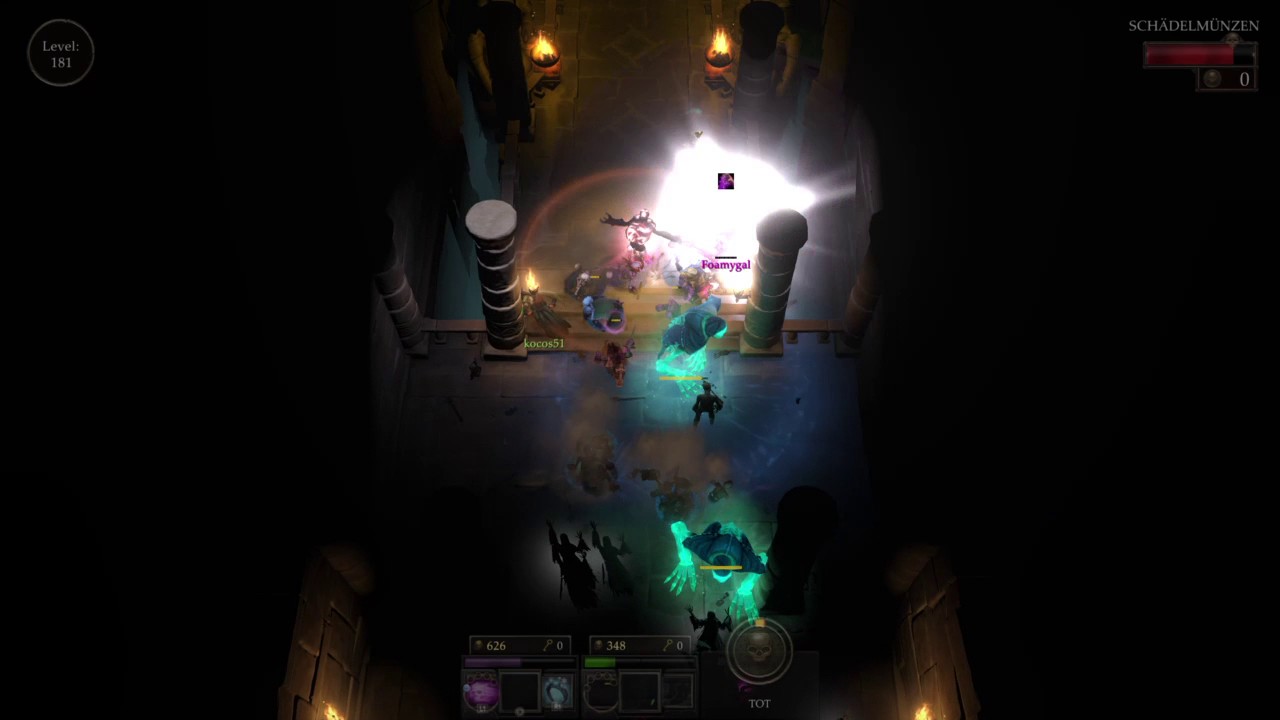 Gauntlet™ Two Liches on a hallway? That's pretty nasty! - YouTube