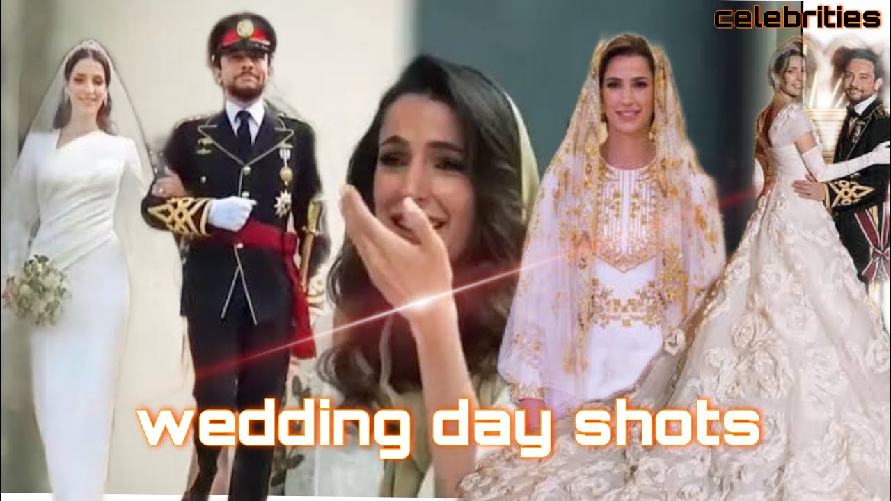 Snapshots of Princess Ragwa Al-Saif's wedding day - YouTube