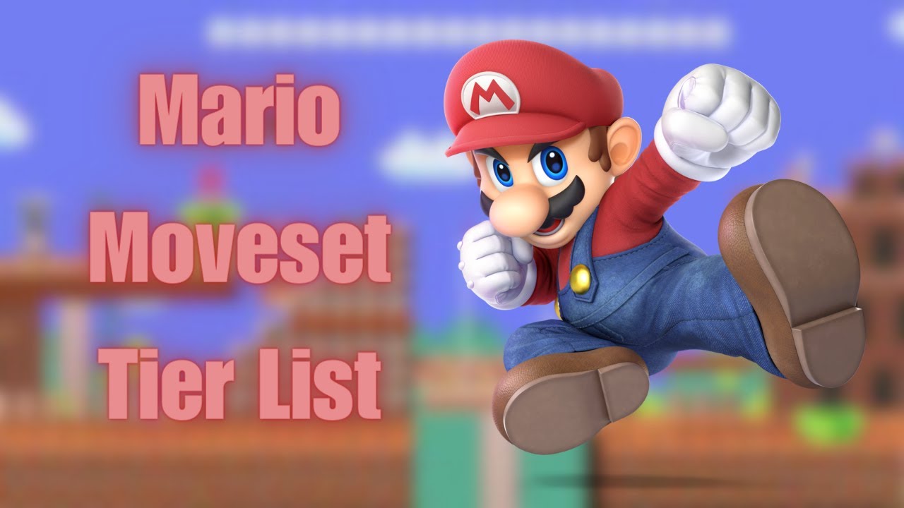 Super Smash Bros Ultimate Moveset Tier List: Mario - YouTube