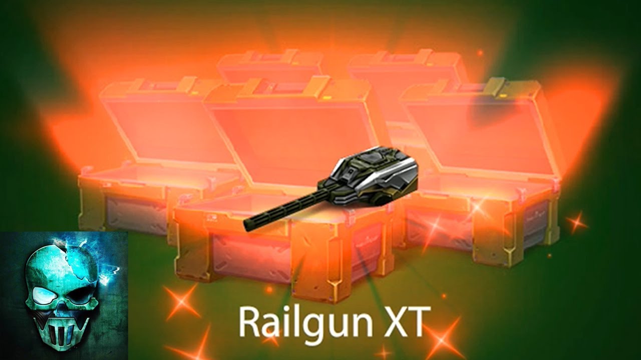 I GOT RAILGUN XT FROM CONTAINERS by Ghost Animator | Tanki Online - YouTube