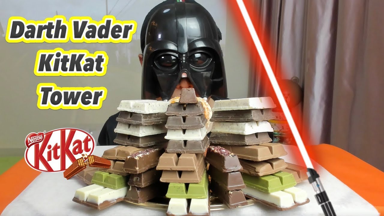 KitKat Tower MUKBANG 먹방 Eating Show - YouTube