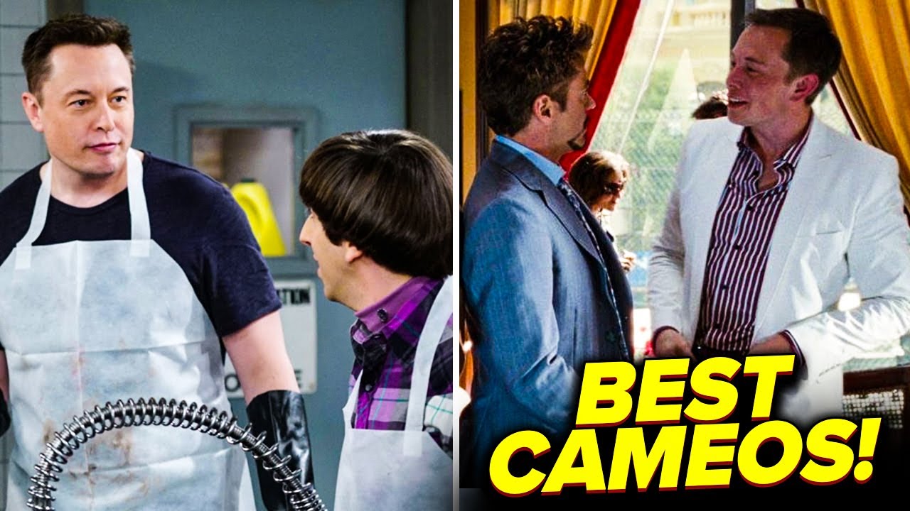 Elon Musk's BEST Movie and TV Series Cameos! - YouTube