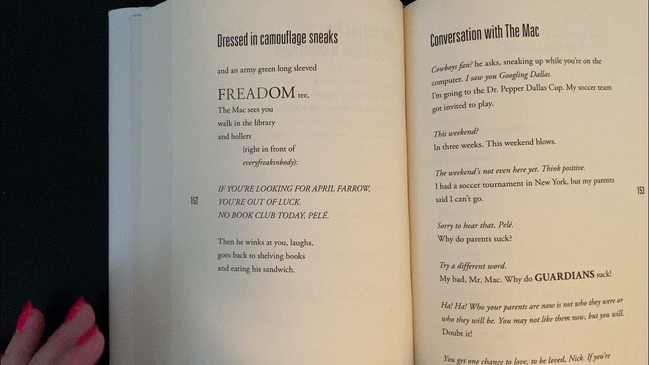 Booked by Kwame Alexander read aloud pages 139-160 - YouTube