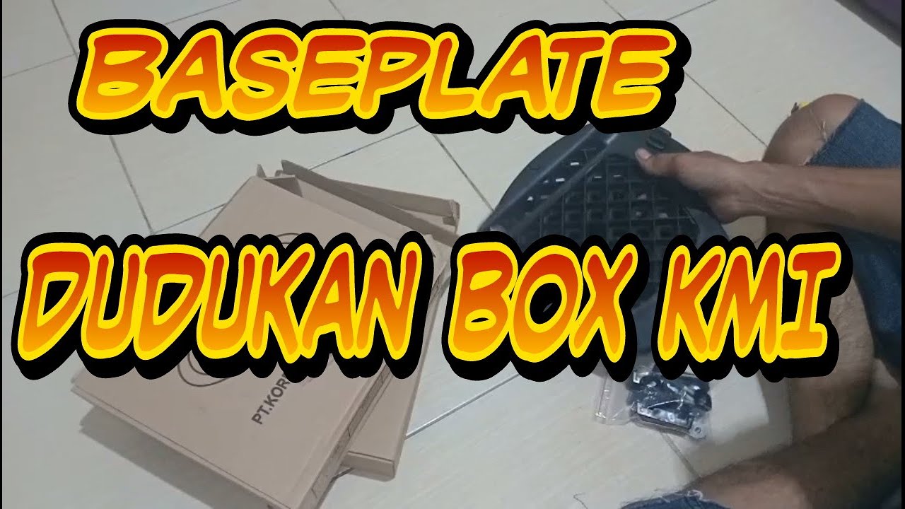 dudukan // baseplate // box motor kmi 688 dan 588,503 - YouTube