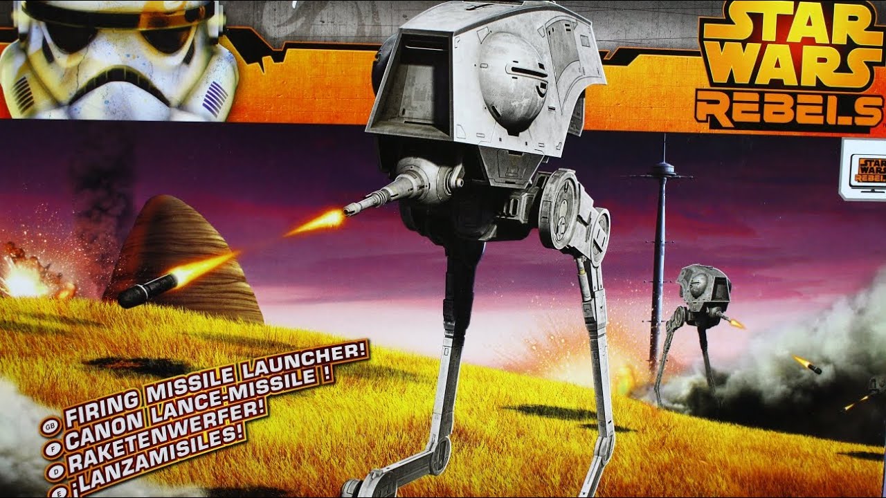 AT-DP Walker - Star Wars Rebels - Hasbro - A8816 - YouTube