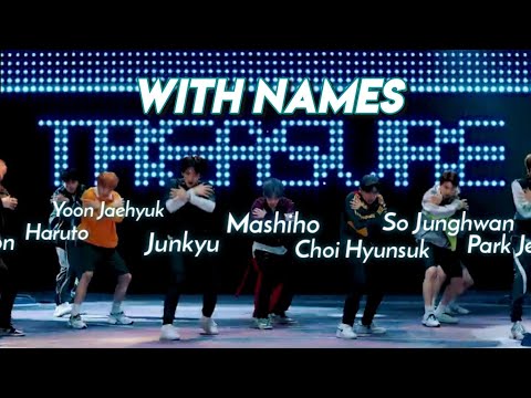 TREASURE 'BOY' MV WITH NAMES