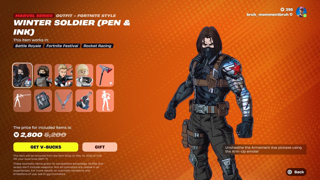 *NEW* Winter Soldier Skin! (Fortnite item shop) (April 30th, 2025 ...