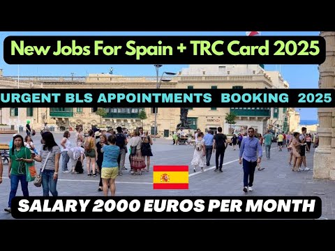 BLS Spain Visa Processing Time,Spain Work Permit Visa 2024,Spain Visa ...