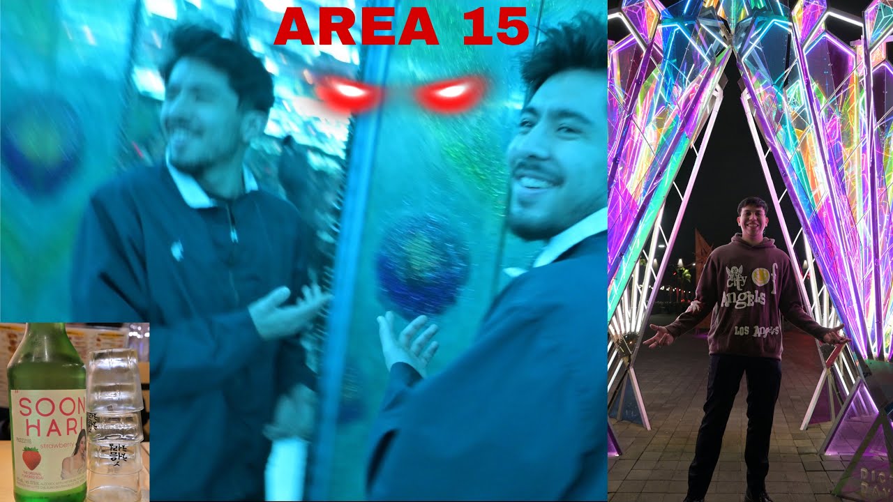 VISUALS WERE CRAZY….Area 15 - YouTube