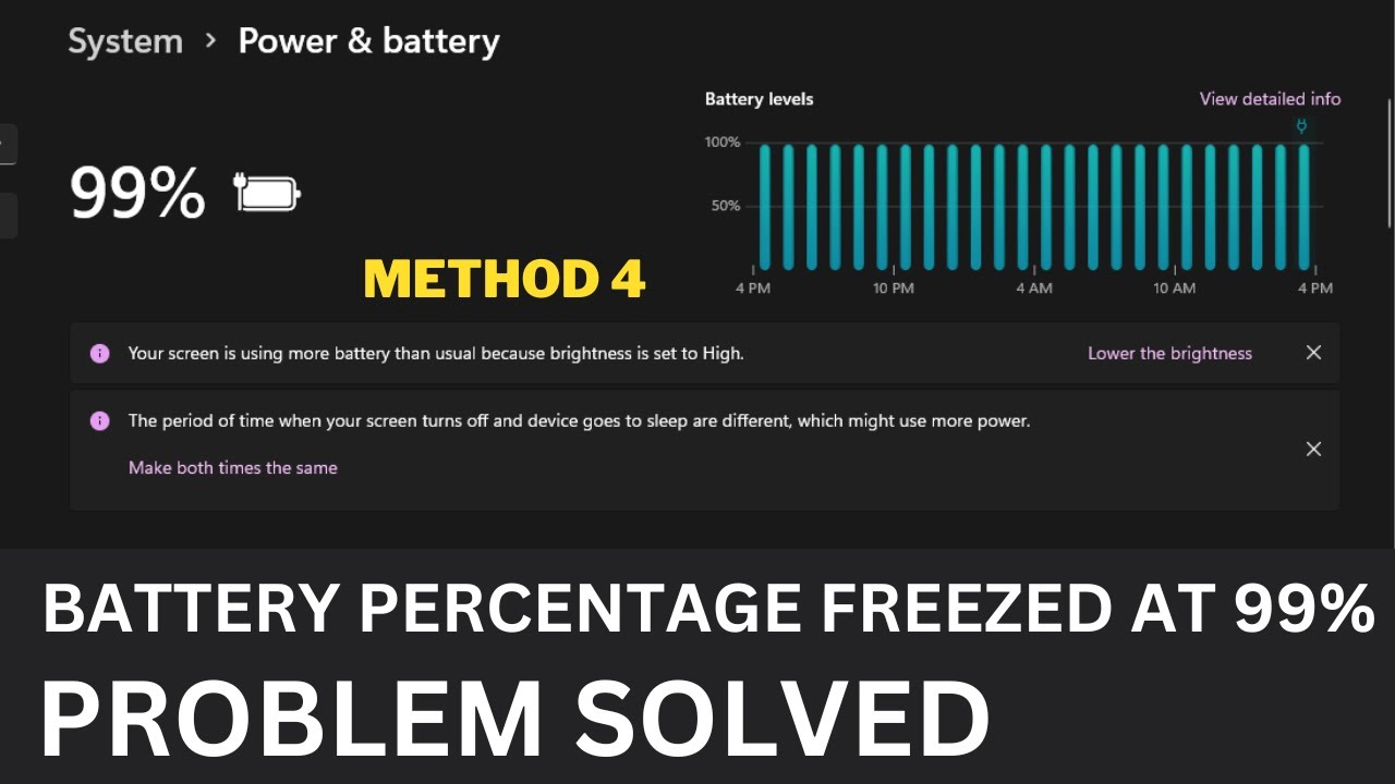 how to fix battery stuck at 99 percentage while charging | laptop ...