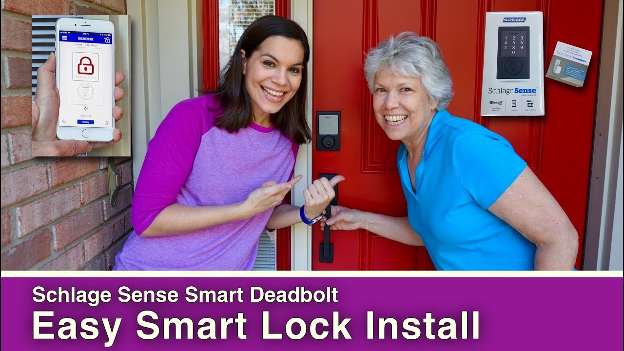 How to Install a Smart Lock for Your Front Door - YouTube