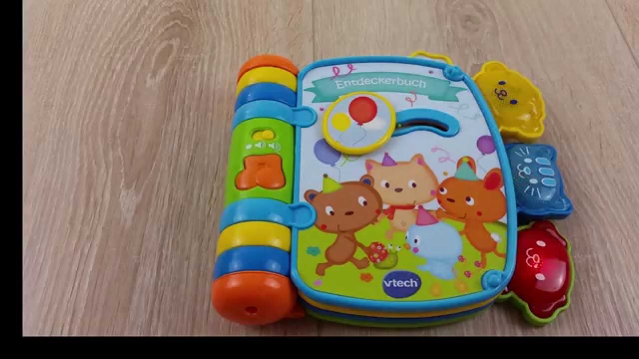 vtech Entdeckerbuch - vtech discoverer book - YouTube