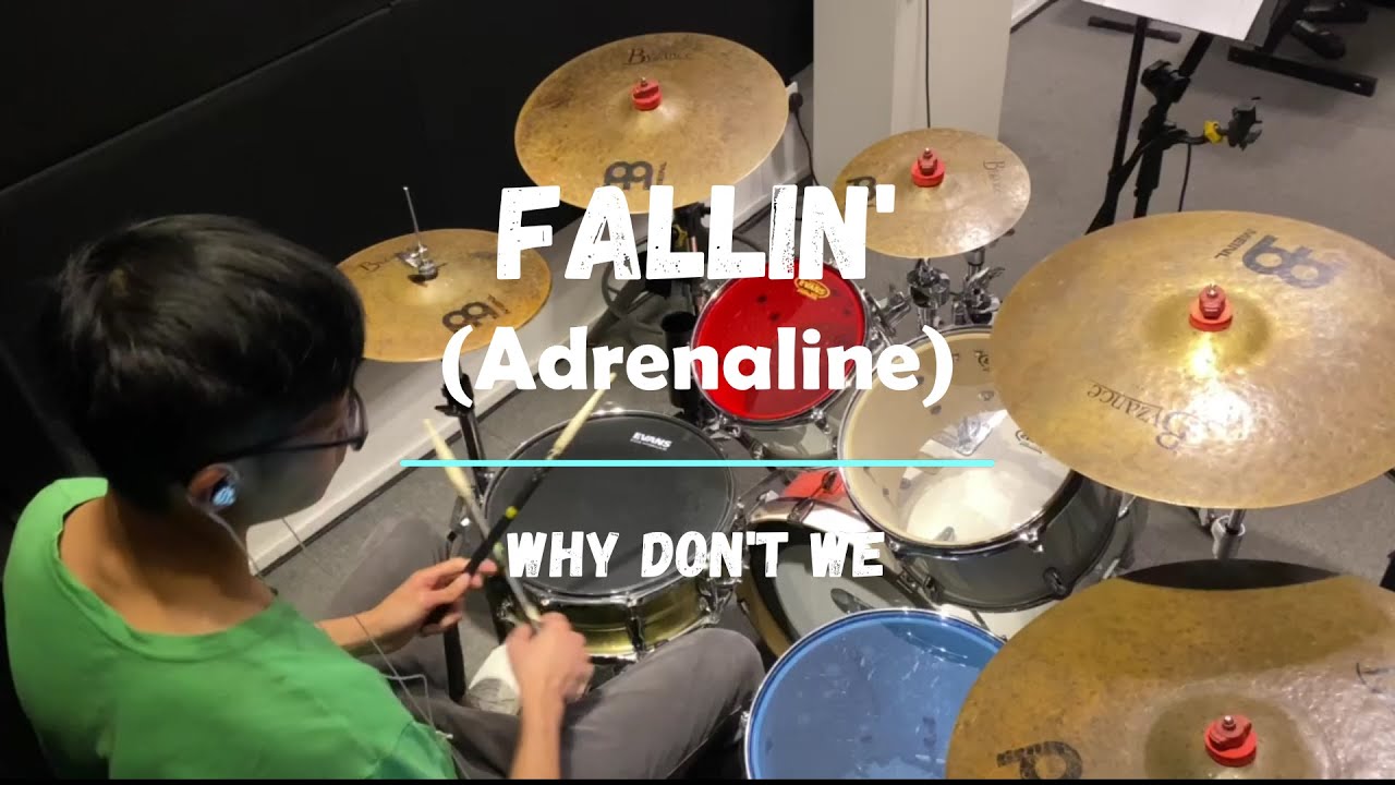 Fallin' (Adrenaline) - Why Don't We (drum cover) - YouTube