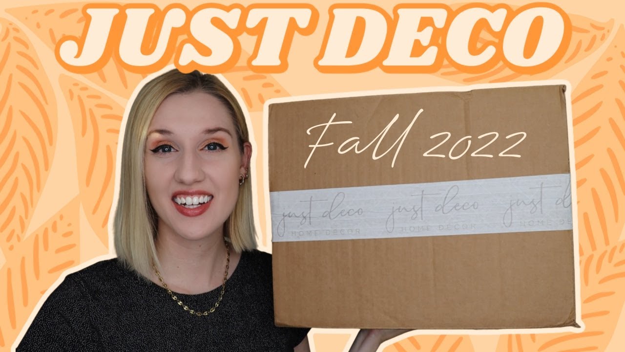 Just Deco | Fall 2022 | BEST BOX YET?? - YouTube