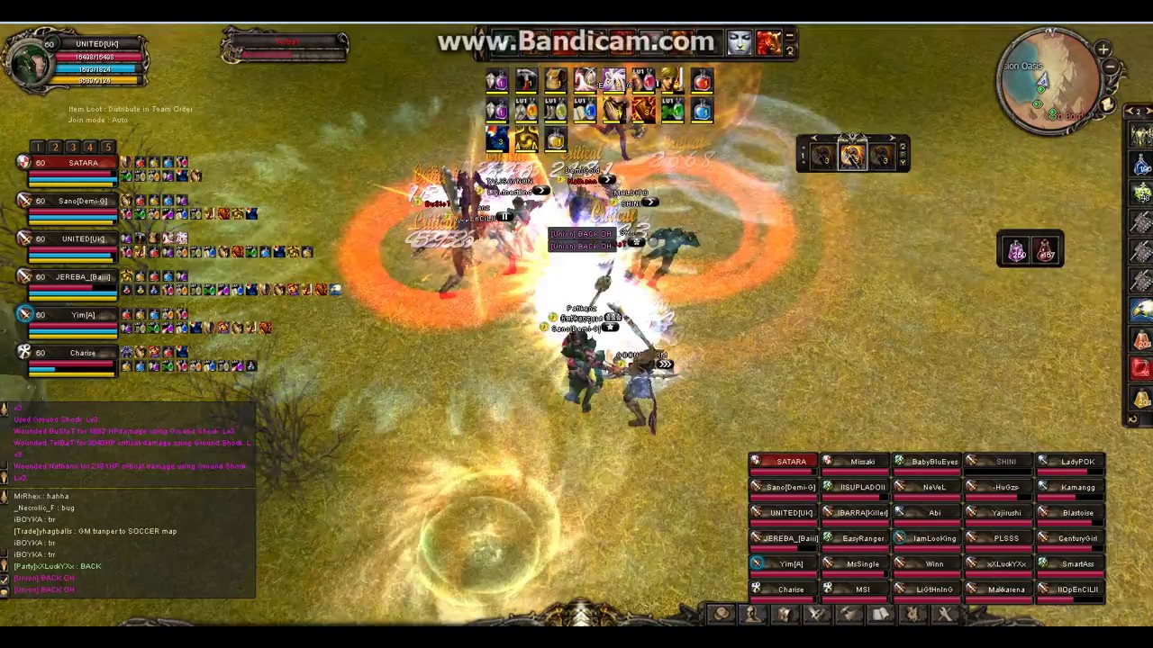 Shaiya Beginning Massive PVP dd1 UNITED[UK] June 24,2017 - YouTube