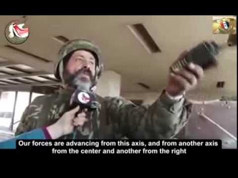 SYRIA: SAA & NDF operations in ADRA - YouTube