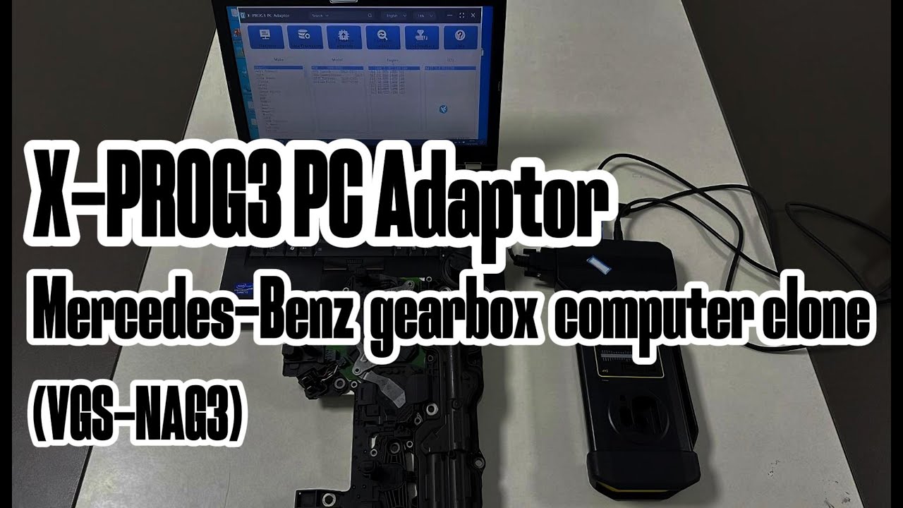 X-PROG3 PC Adaptor | Mercedes-Benz gearbox computer clone (VGS-NAG3 ...