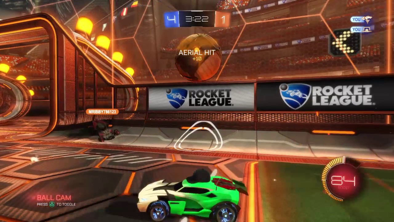 Rocket League Playing Duel 1v1 On DFH Stadium - YouTube