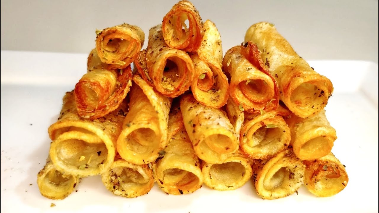 ¡Sorprende a Todos! Prepara Papas Fritas en Forma de Rollitos con Solo ...