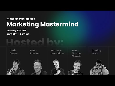 Rebooting the Atlassian Marketplace Marketing Round Table Mastermind ...