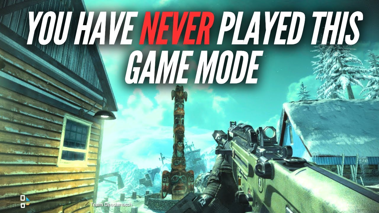 Playing COD GHOSTS Cut Game Mode 'MUGGER' - YouTube