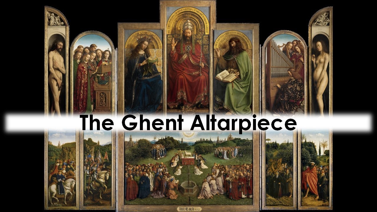 Ghent Altarpiece Open And Closed