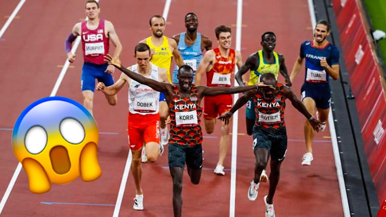 Men's 800m Final Tokyo Olympics / MAJOR UPSET live reaction - YouTube