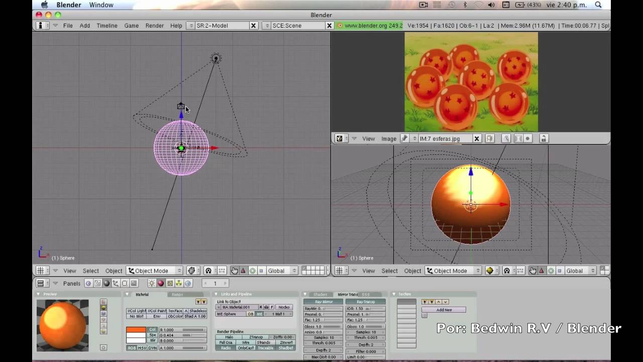 Blender - DBZ - YouTube