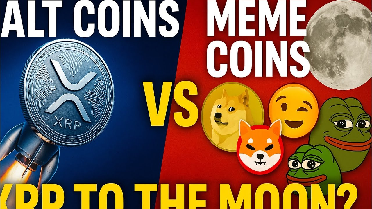 Alt Coins vs Meme Coins | XRP to the Moon 🌙? - YouTube