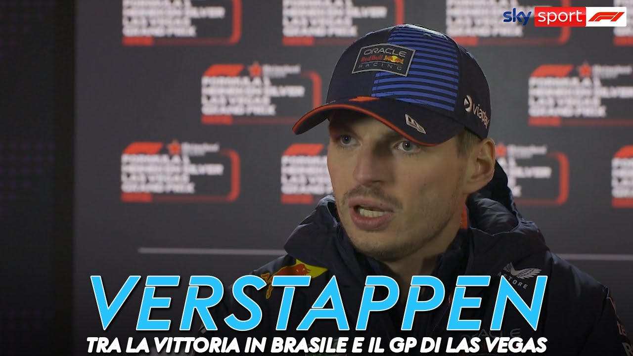 F1, GP di Las Vegas: Max Verstappen tra la vittoria in Brasile e il ...