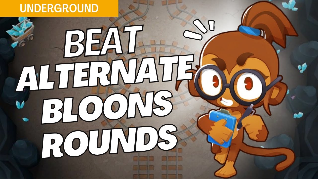 How to Beat Alternate Bloons Rounds Mode (Hard) on Underground - BTD6 ...