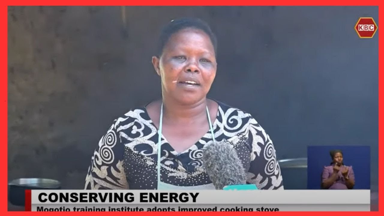 Mogotio training institute adopts improved cooking stove - YouTube