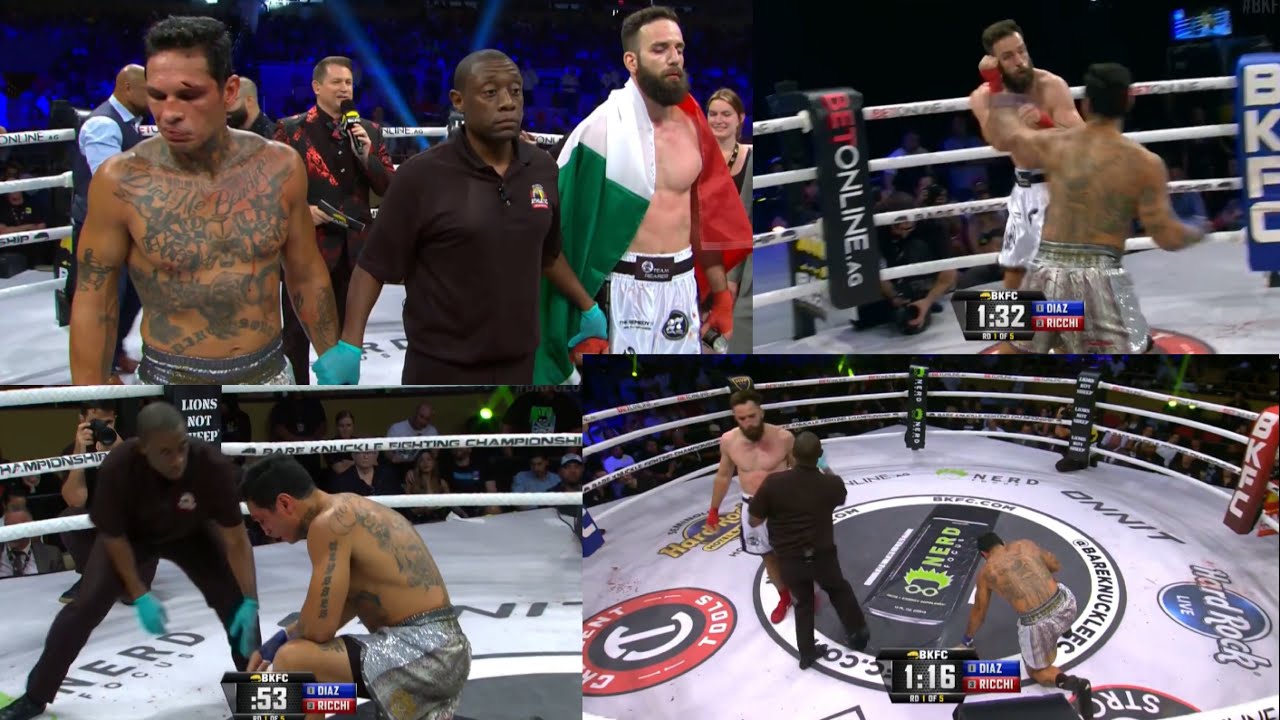 BKFC 26 Uly Diaz vs Francesco ricchi - YouTube