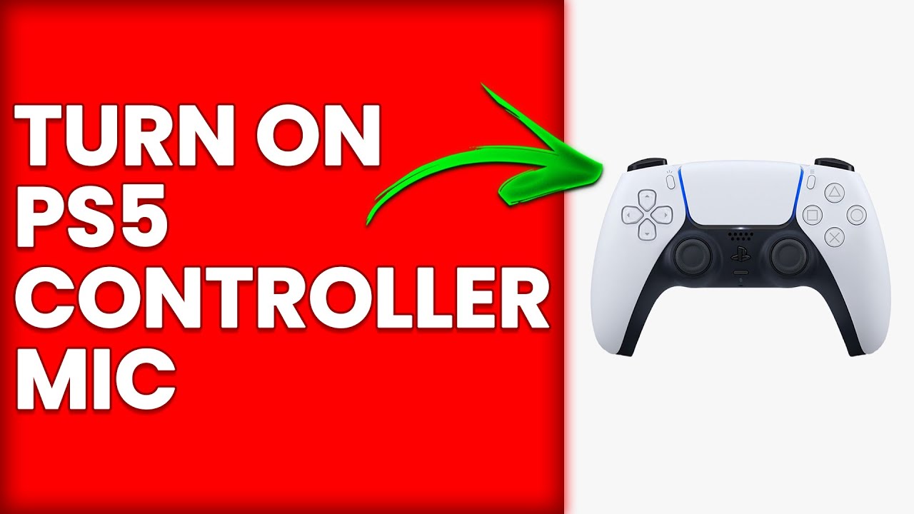How To Turn On PS5 Controller Mic (How To Enable PS5 Controller Mic ...
