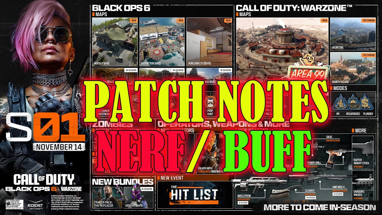 LA PATCH NOTES UFFICIALE ANTICIPATA! RANKED - NERF/BUFF! - YouTube
