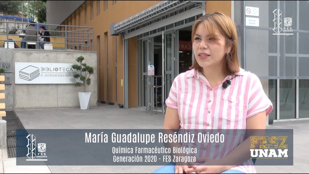 María Guadalupe Reséndiz Oviedo, estudiante de la carrera de Q.F.B ...