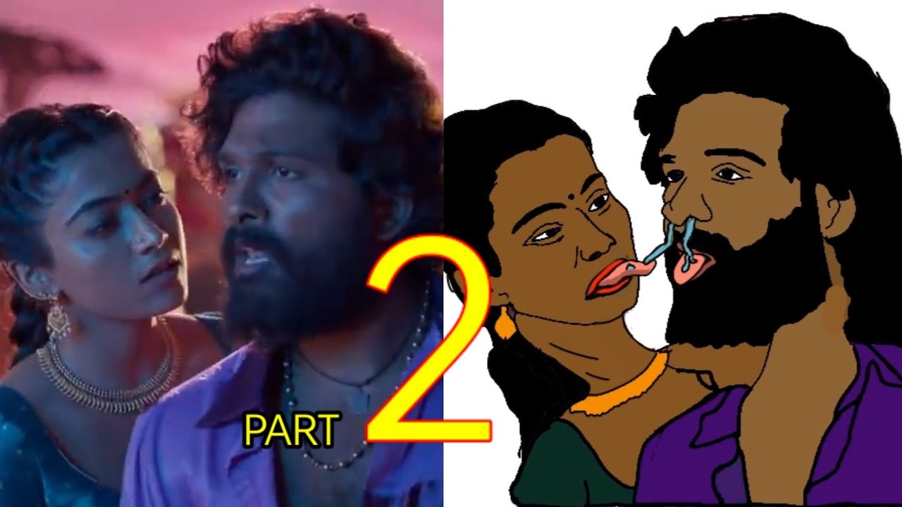 PUSHPARAJ, PART 2, SAMI SAMI MEMES DRAWING😂, ALLU ARJUN, RASHMIKA ...