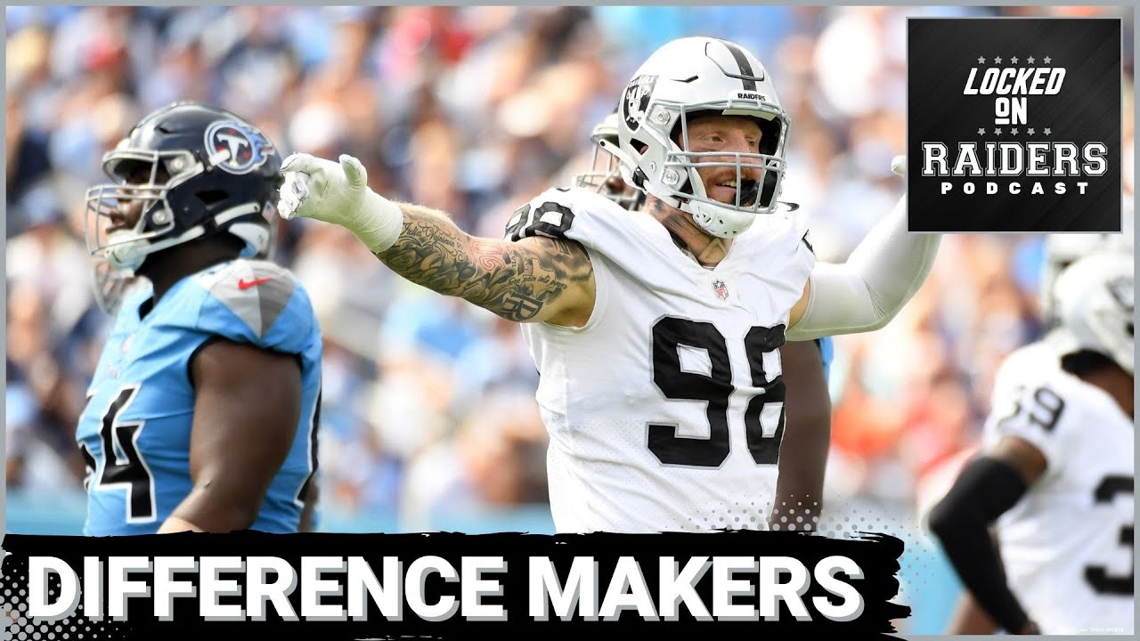 Madd Maxx Crosby and Marcus Epps, 2 difference makers on the Las Vegas ...