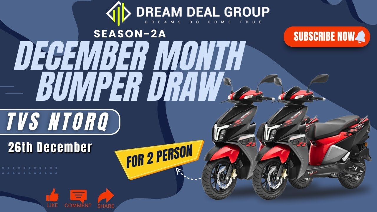 Season-2A December month bumper draw - YouTube